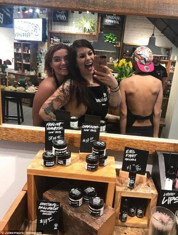 Watch The Staff At Lush Come To Work Completely Naked Yourtango